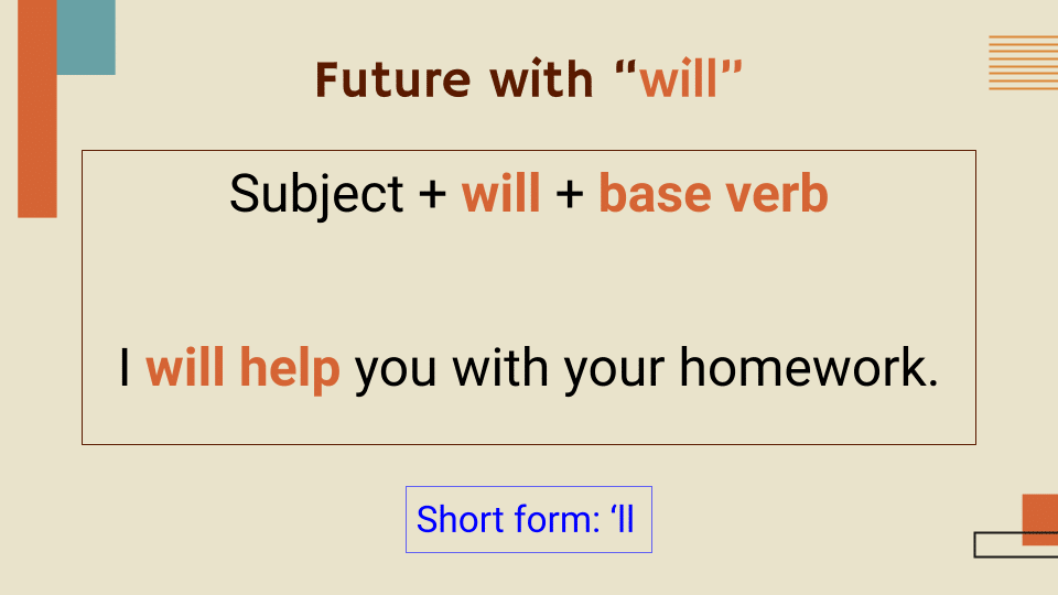 Future Simple Tense - My English Path
